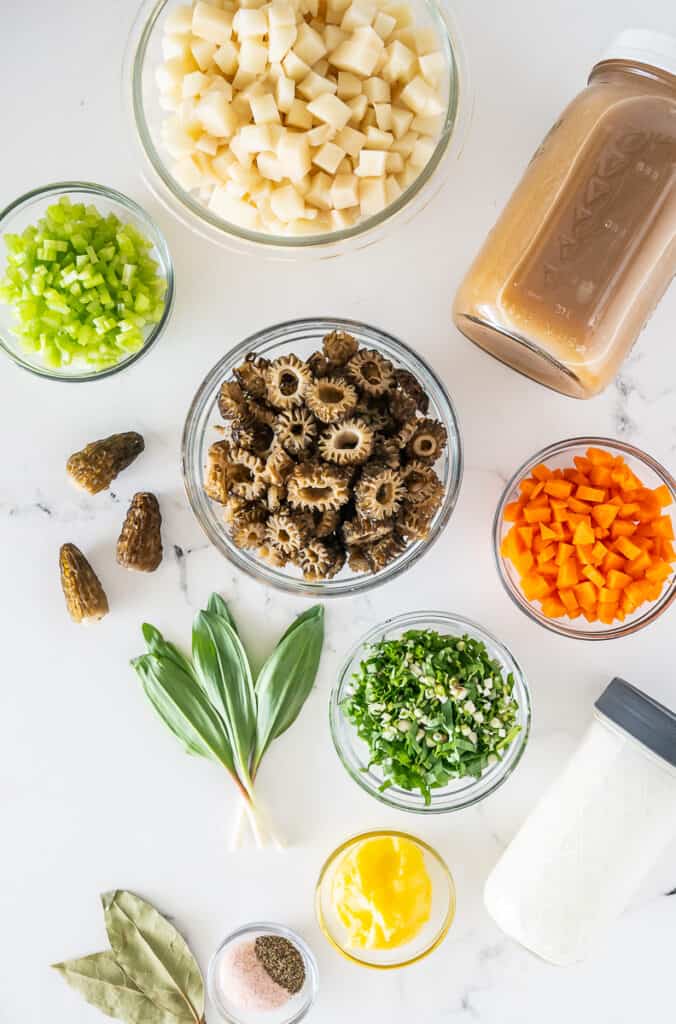 Morel Ramp Potato Chowder Recipe – Health Starts in the Kitchen