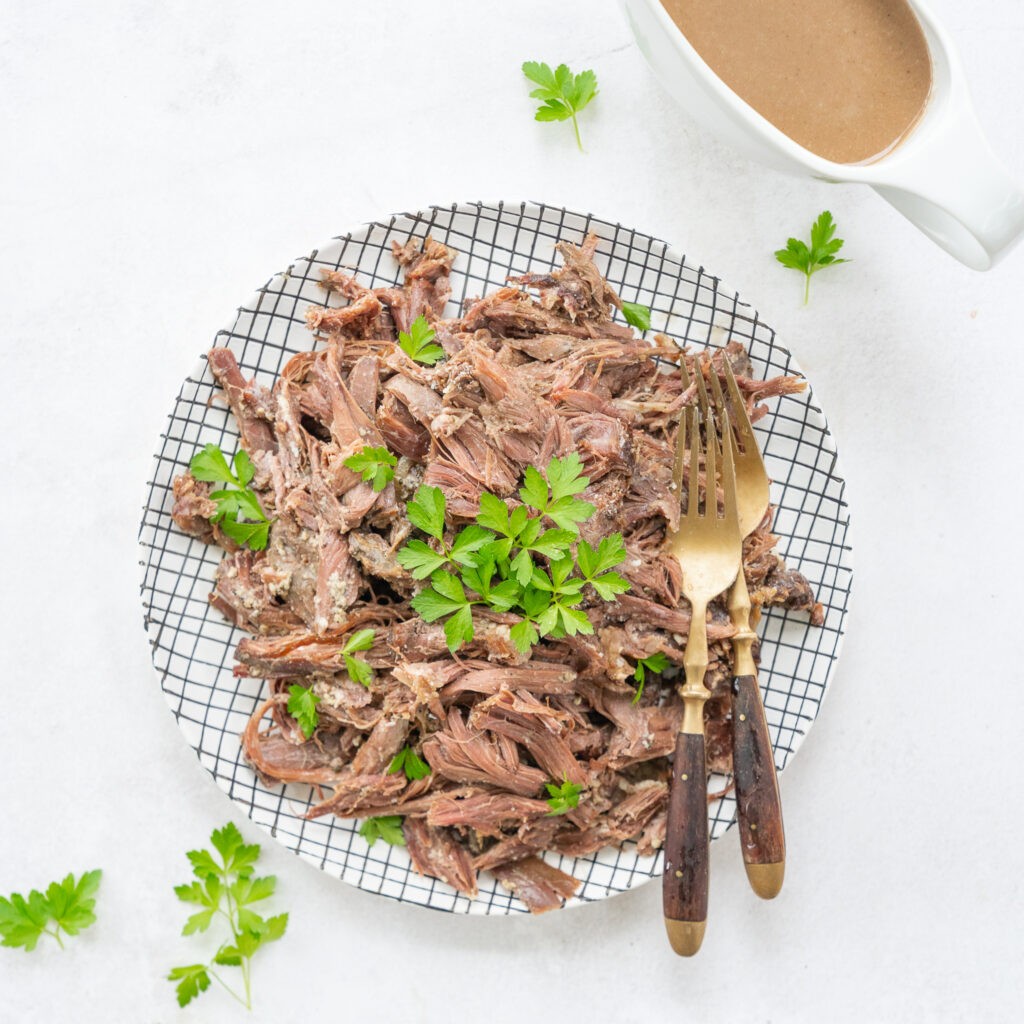 Slow Cooker Venison Neck Roast Recipe – Health Starts in the Kitchen