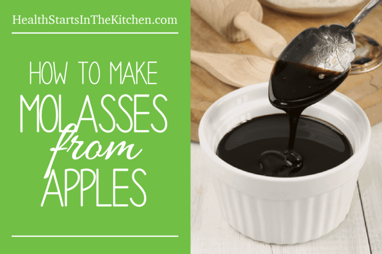 How to make Homemade Apple Molasses – Health Starts in the Kitchen
