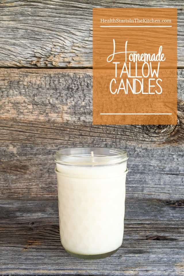 Homemade Tallow Candles – Health Starts in the Kitchen