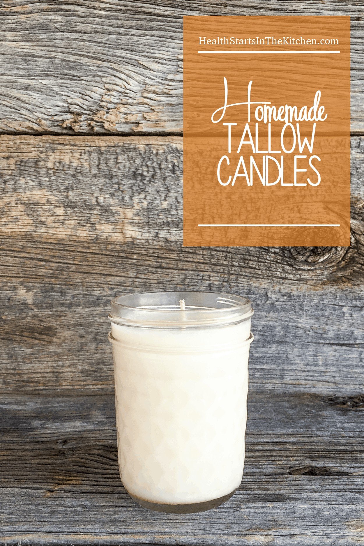 Homemade Tallow Candles – Health Starts in the Kitchen