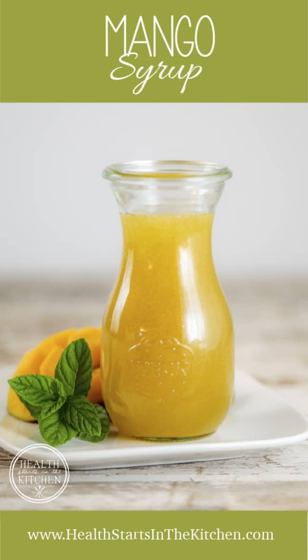 Homemade Mango Syrup
