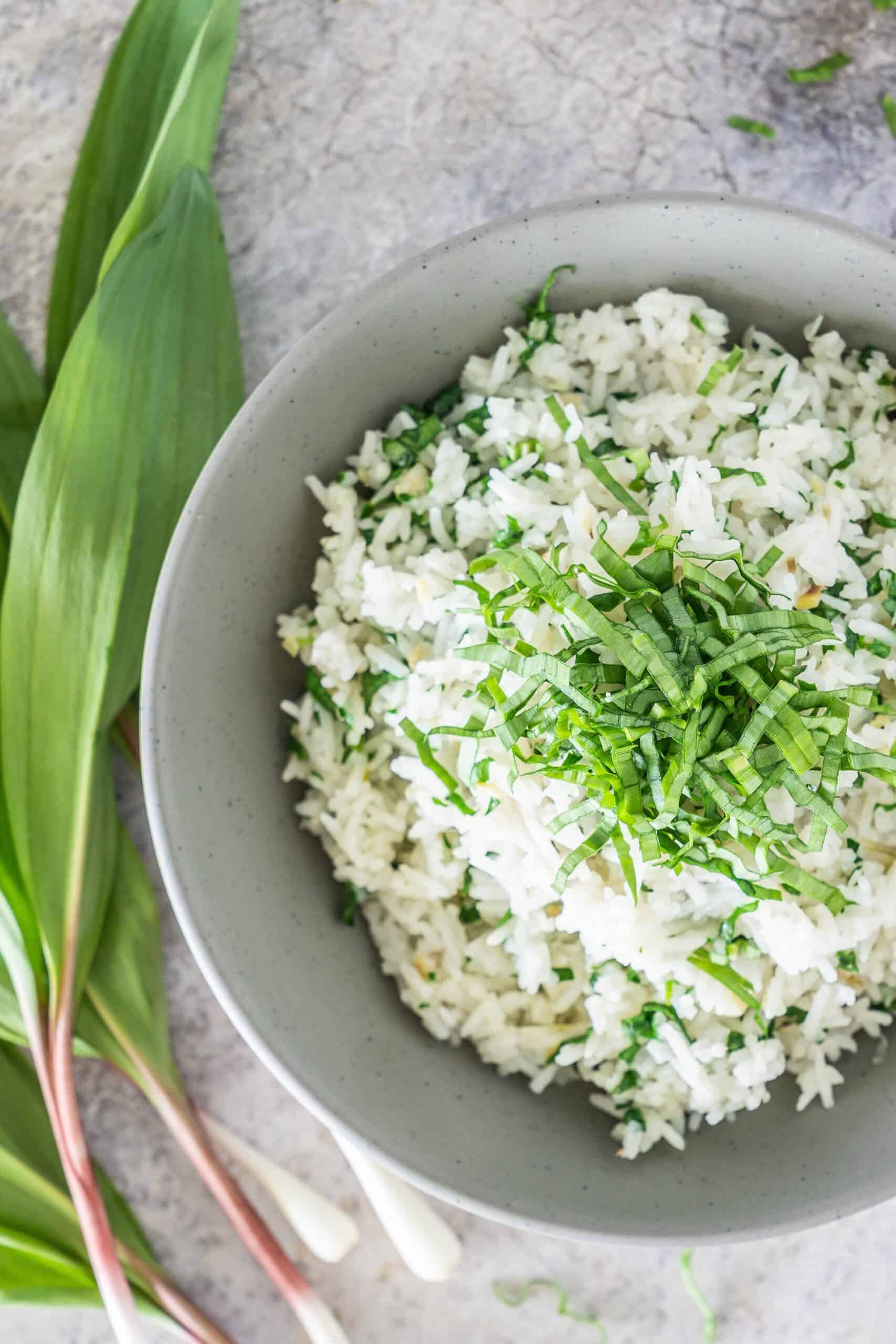 Wild Ramp Rice Recipe – Health Starts in the Kitchen