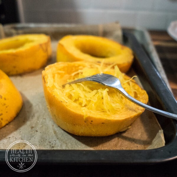 Easy Salmon and Spaghetti Squash with Lemon Beurre Blanc Recipe ...