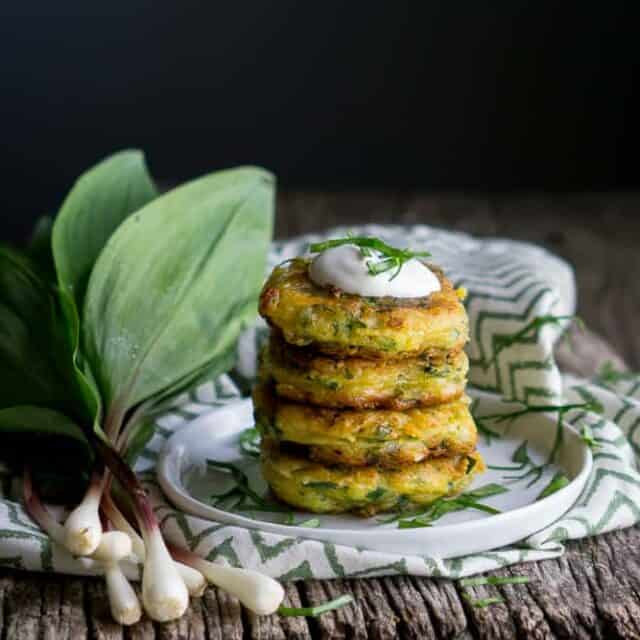 Gluten Free Wild Ramp Fritters – Health Starts in the Kitchen