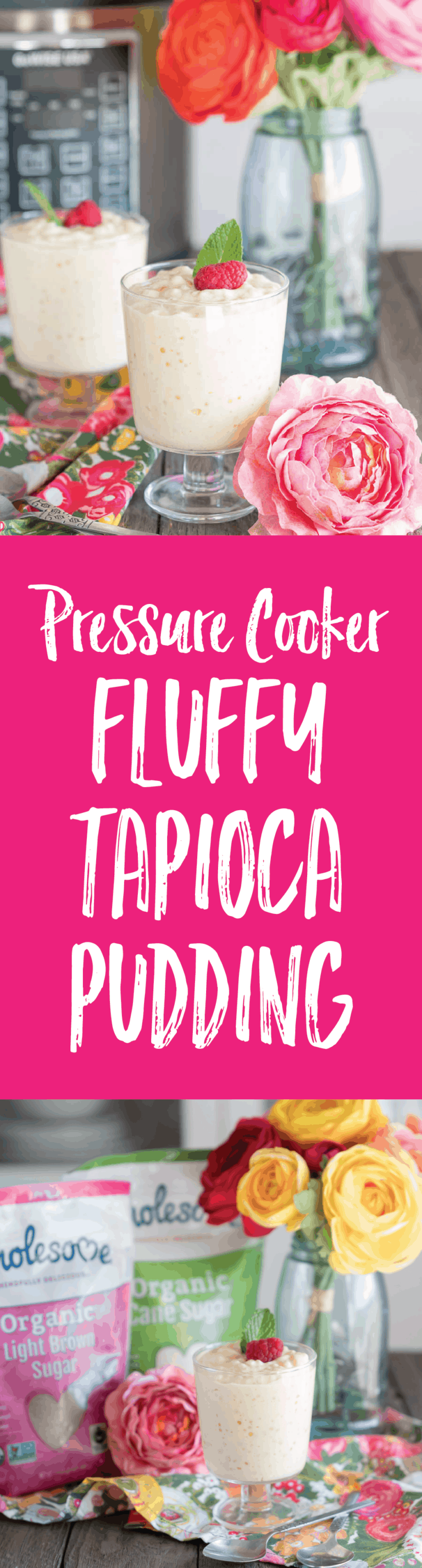 Pressure Cooker Fluffy Tapioca Pudding – Health Starts in the Kitchen