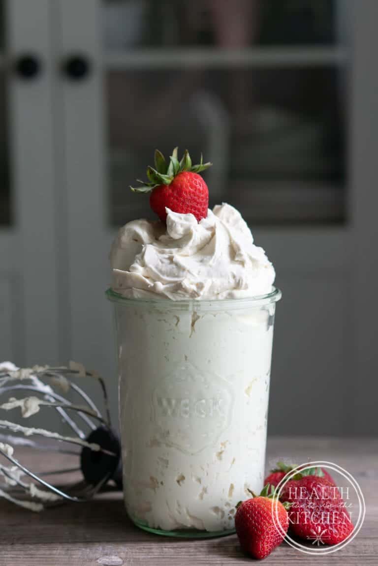 Easy Homemade Cool Whip Recipe – Health Starts in the Kitchen