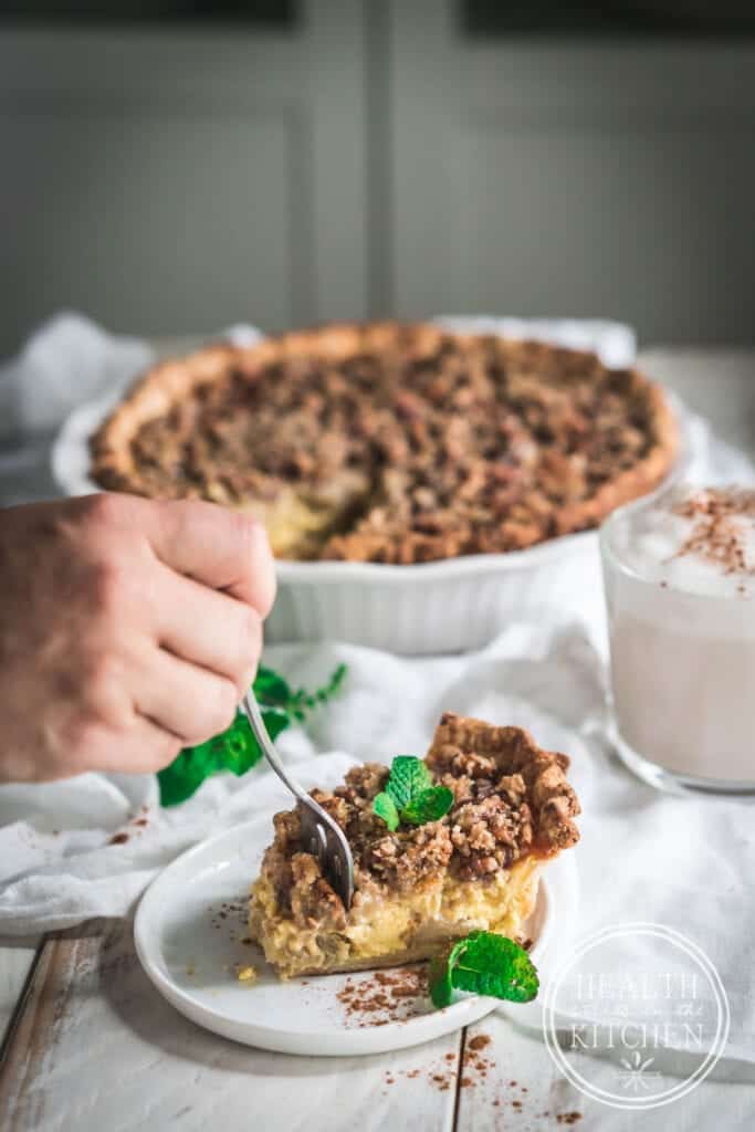 Chai Tea Apple Custard Pie – Health Starts in the Kitchen