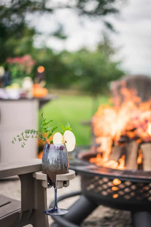 Fall Cider Ginger Fizz Brandy Cocktail – Health Starts in the Kitchen