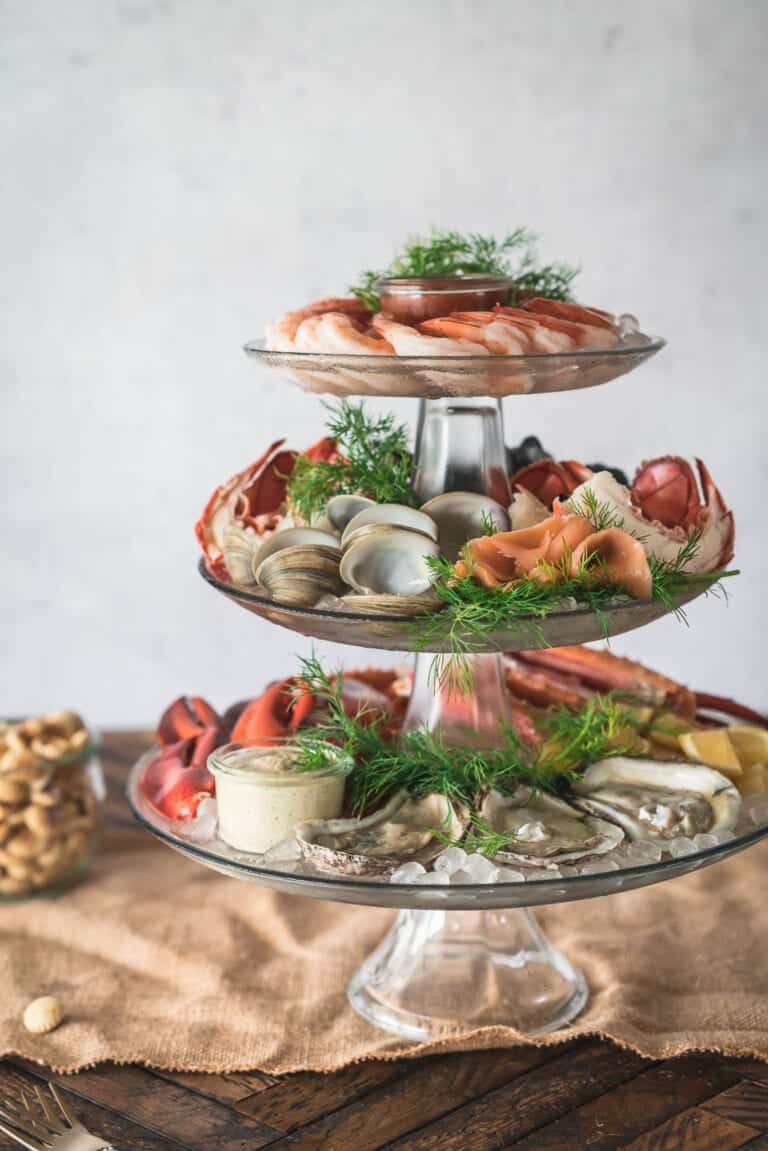 How to make a Chilled Seafood Tower Appetizer – Health Starts in the ...