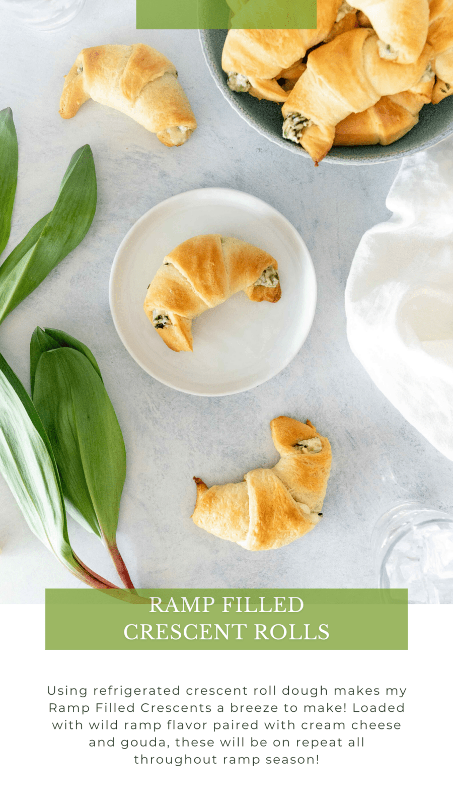 Ramp Filled Crescent Rolls – Health Starts in the Kitchen